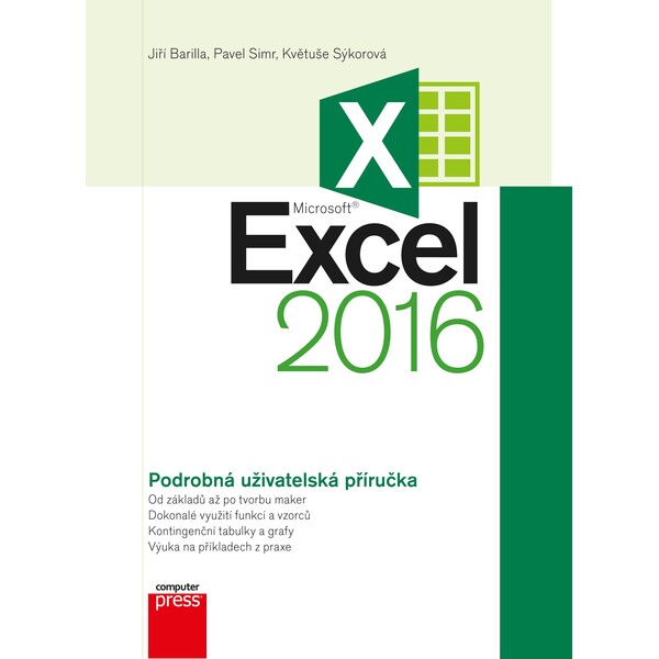 Microsoft Excel 2016 Podrobná uživatelská příručka - Smarty.cz