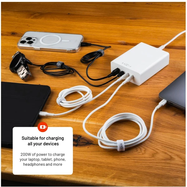 FIXED Charging Station GaN nabíjecí stanice (3x USB-C) s Power Delivery ...
