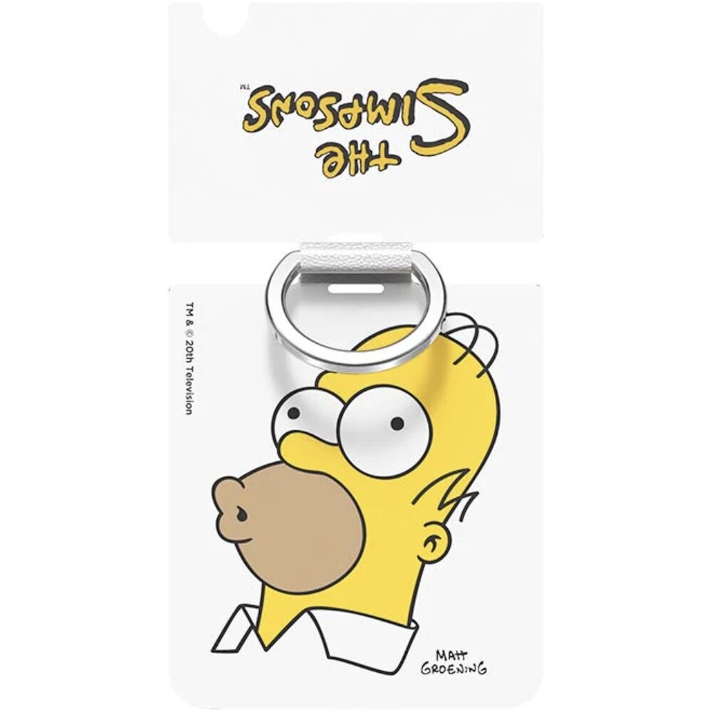Samsung Simpsons Ring Insert pro Clear Kryt na Galaxy Z Flip 4