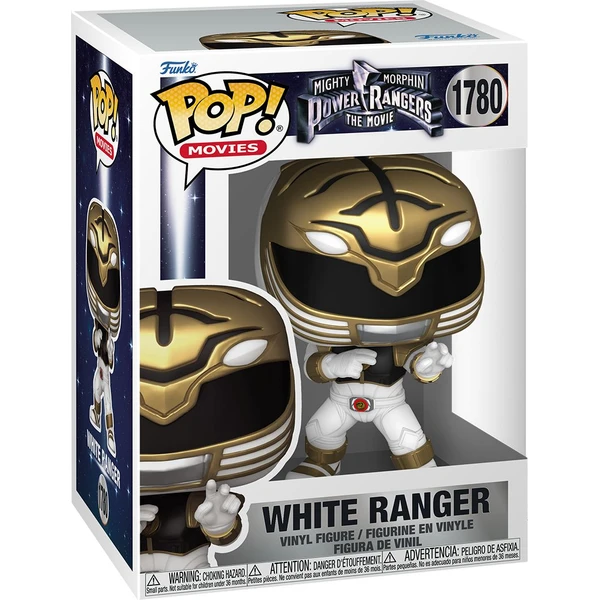 Funko POP! #1780 Movies: Mighty Morphin Power Rangers The Movie - White ...