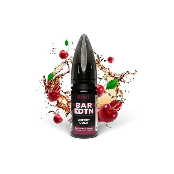 Riot BAR EDTN Salt Třešňová cola 10ml (10mg) - Smarty.cz