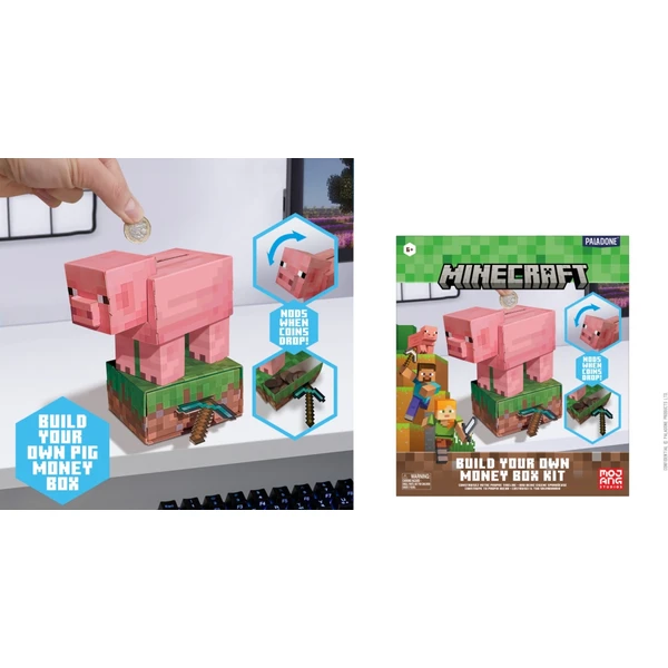Pokladnička Paladone Minecraft kreativní set - Smarty.cz