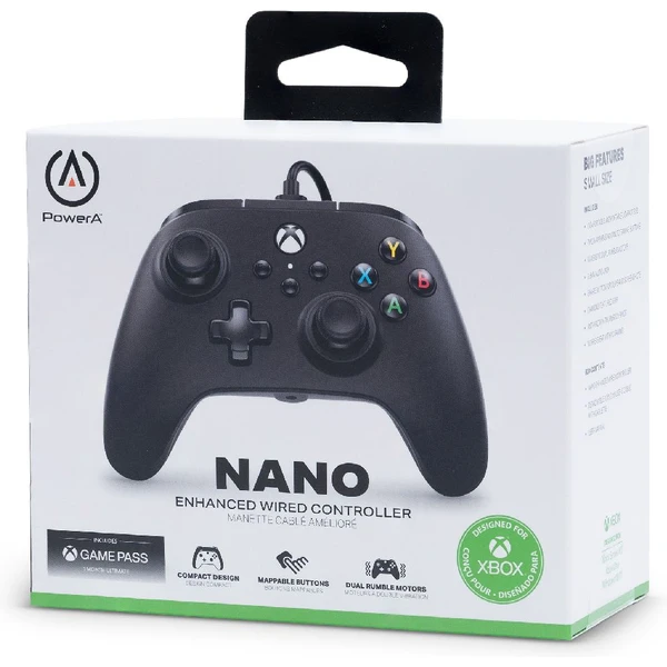 PowerA Nano Enhanced drátový herní ovladač (Xbox) černý - Smarty.cz