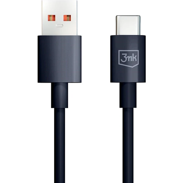 3mk Hyper Cable USB-A/USB-C datový kabel, 1,2m černý - Smarty.cz
