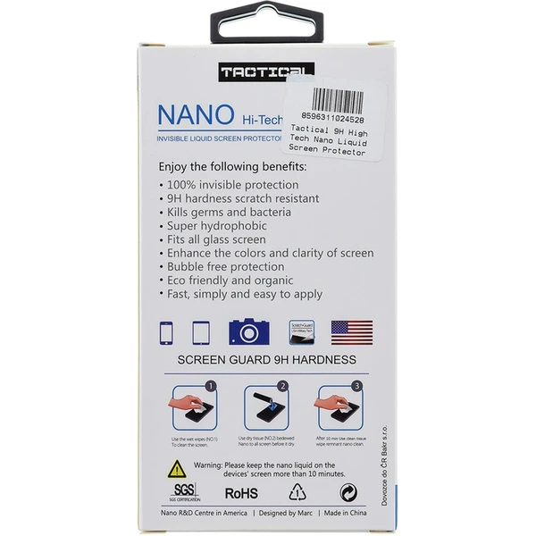 Tactical 9H High Tech Nano tekutý chránič obrazovky - Smarty.cz