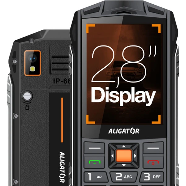 ALIGATOR R45 eXtremo černo-oranžový - Smarty.cz