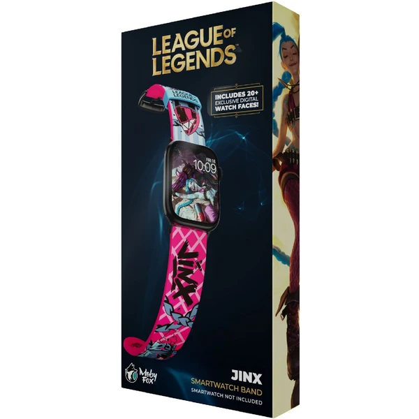Moby Fox League of Legends - Jinx řemínek pro Apple Watch (38/40/42/44 ...