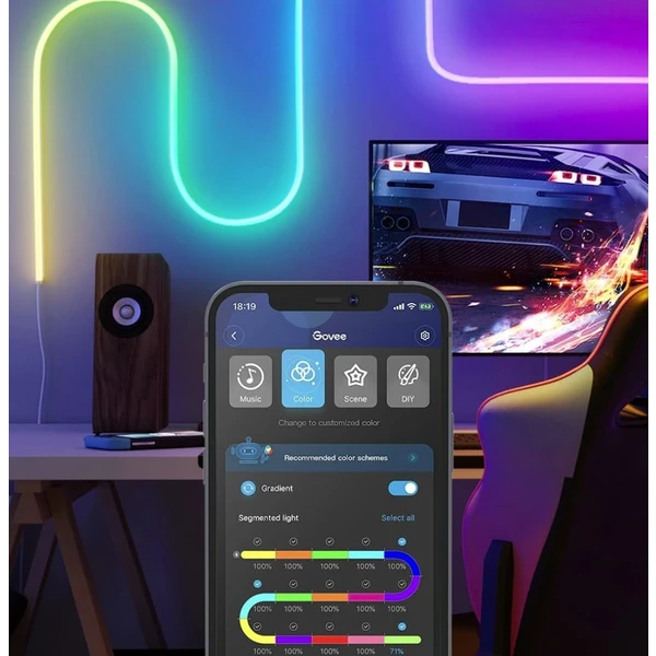 Govee Neon SMART ohebný LED pásek RGBIC 5m - Smarty.cz