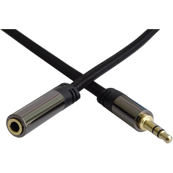 PremiumCord HQ stíněný prodlužovací audio jack 3,5mm kabel 1,5m - Smarty.cz