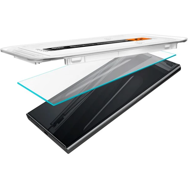 Spigen Glass tR EZ Fit HD 2 Pack ochranné sklo Samsung Galaxy S24 Ultra ...