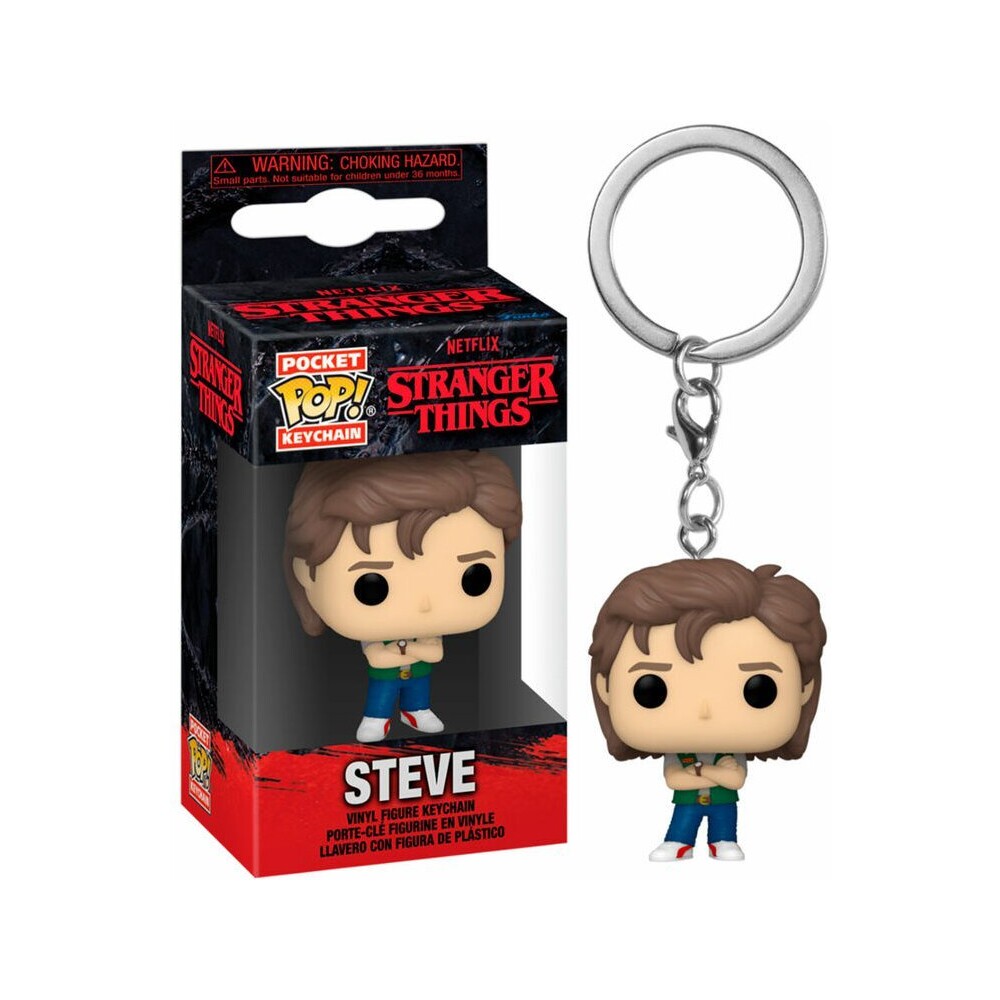 Funko POP! Keychain: Stranger Things S4- Steve | Smarty.cz