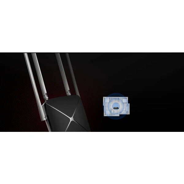 Mercusys AC12 WiFi router - Smarty.cz