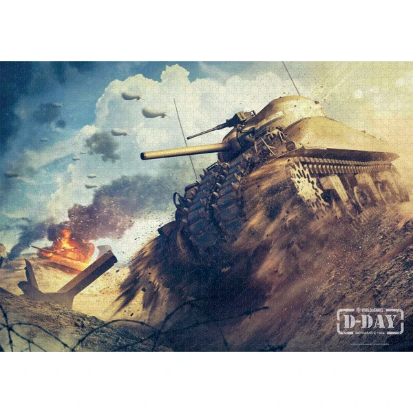 Puzzle World of Tanks: D-Day (1000) - Smarty.cz