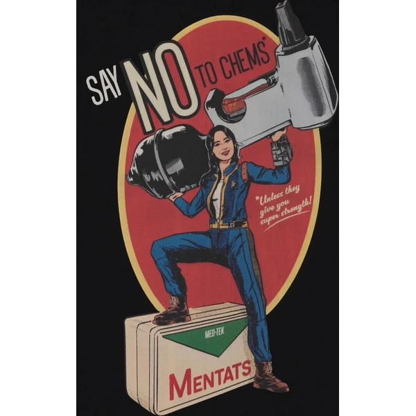 Tričko Difuzed Fallout TV Series - Say No To Chems L - Smarty.cz