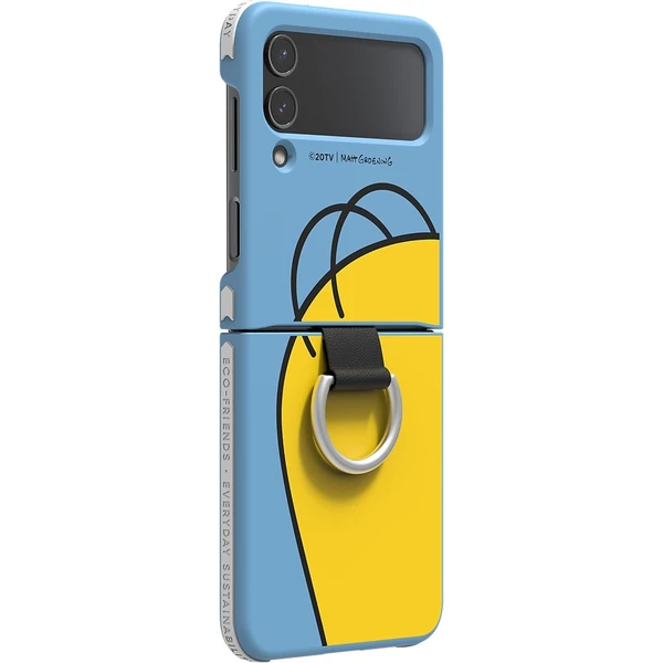 Samsung Silicone Cover Ring Z Flip4, Homer Simpson - Smarty.cz