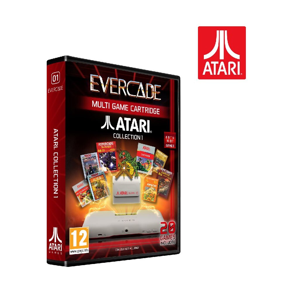 Home Console Cartridge 01. Atari Collection 1 (Evercade) | Smarty.cz