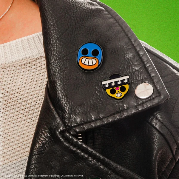 Set odznáčků Brawl Stars - Poco & El Primo - Smarty.cz