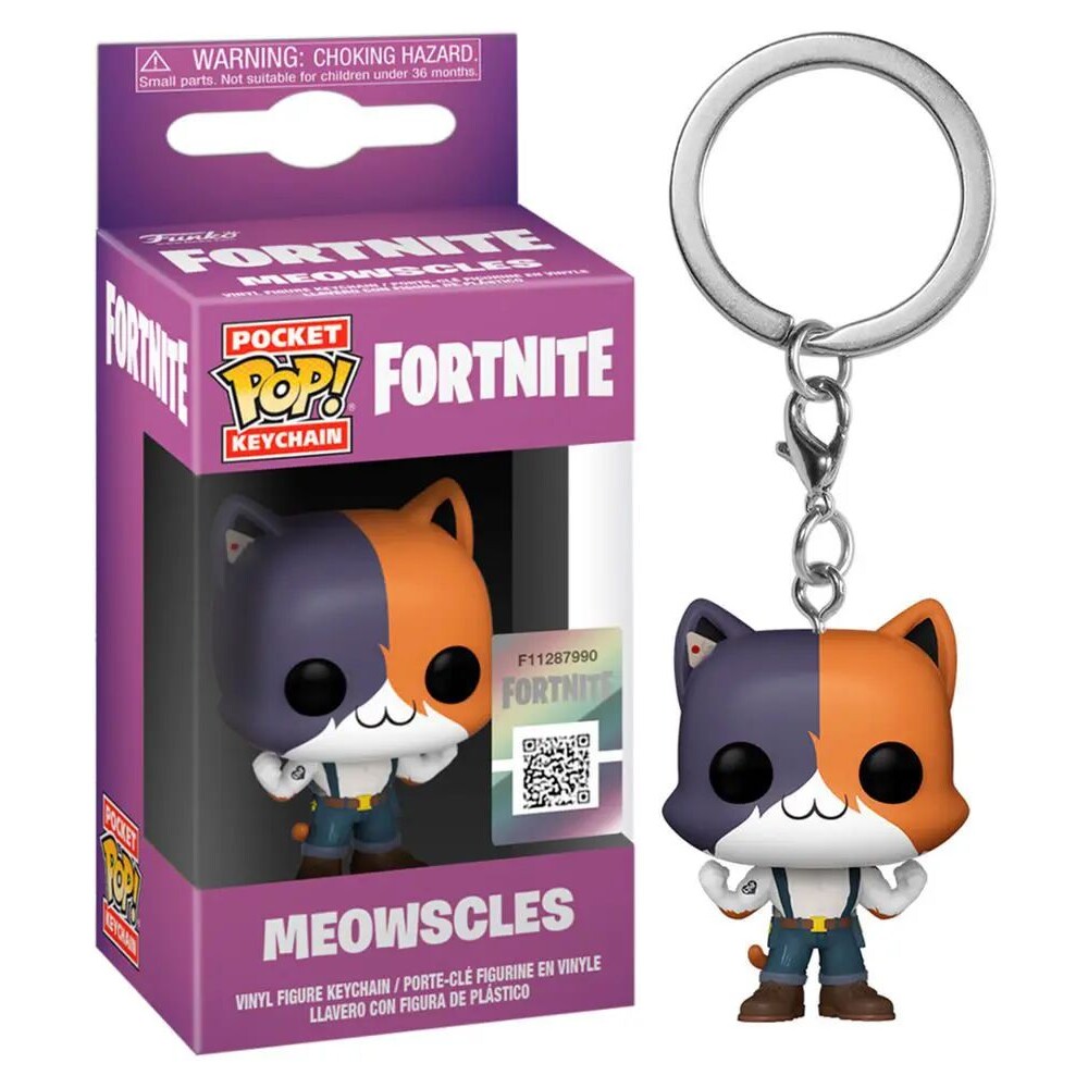 Funko POP! Keychain: Fortnite S6 - Meowscles - Smarty.cz