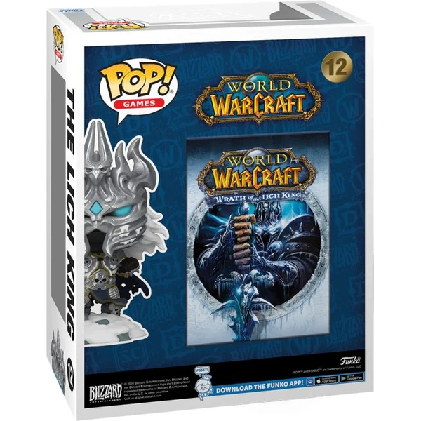 Funko POP! #12 Game Cover: World of Warcraft - The Lich King (Glow ...