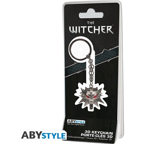 Klíčenka 3D The Witcher - Wolf School Emblem | Smarty.cz