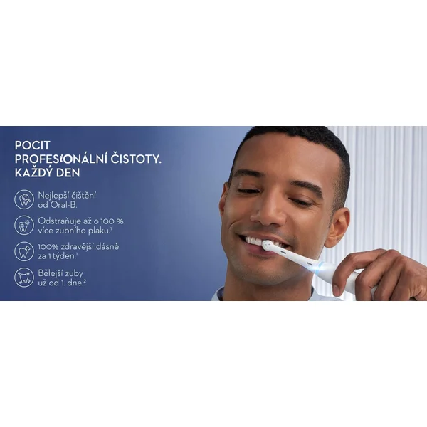 Oral-B iO7 Series Duo Pack White Alabaster Extra Handle - Smarty.cz