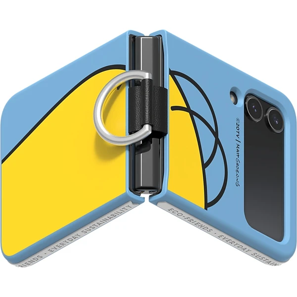 Samsung Silicone Cover Ring Z Flip4, Homer Simpson - Smarty.cz