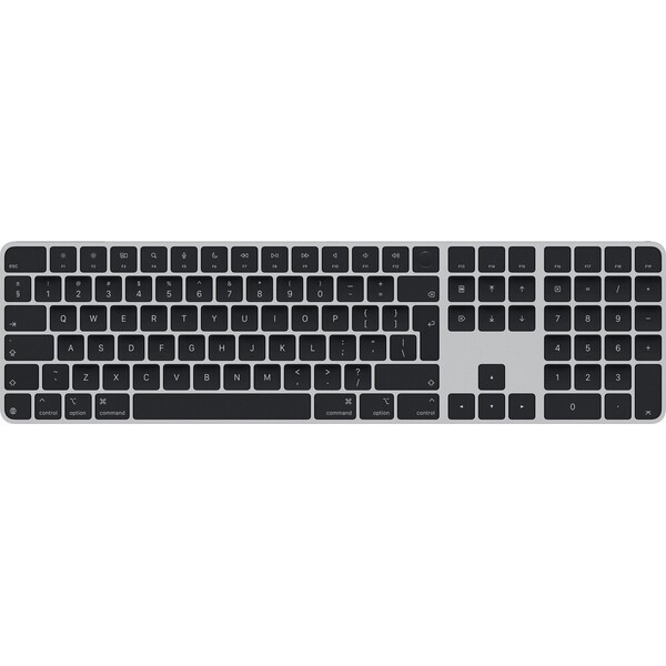 Apple Magic Keyboard s Touch ID a numerickou klávesnicí černá ...