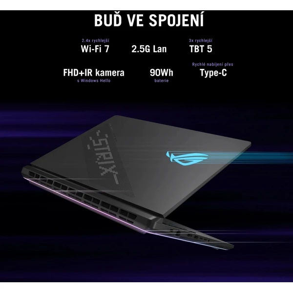 ASUS ROG Strix Scar 18 G835 (G835LX-NEBULA011X) RTX 5090 černý - Smarty.cz