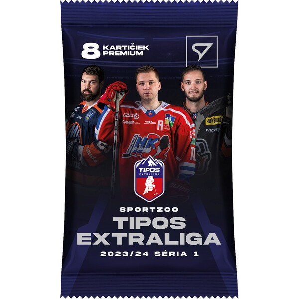 Hokejové karty SportZoo Tipos Extraliga 2023/24 Série 1 Premium balíček ...