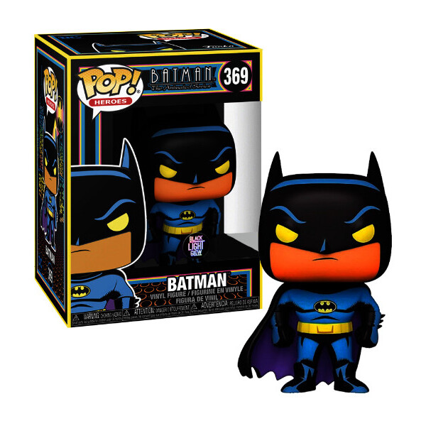 Funko POP! #369 Heroes: Batman - Batman Black Light (Special Edition ...