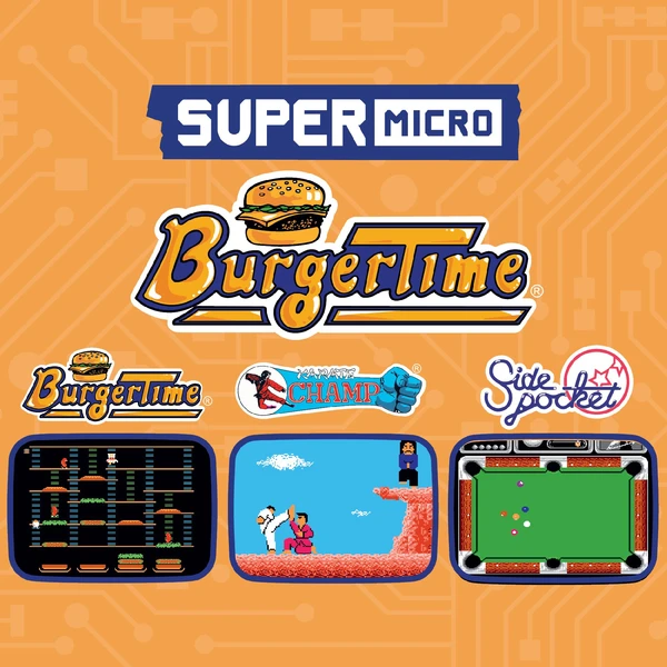 Evercade Super Micro BurgerTime Keychain Gamer - Smarty.cz