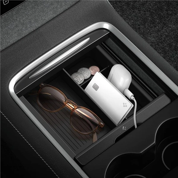 Spigen Center Console Organizer Tesla Model Y/3 černý - Smarty.cz
