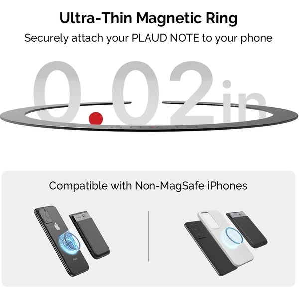 Plaud Note Accessory Kit nabíjecí kabel a MagSafe klip černý - Smarty.cz