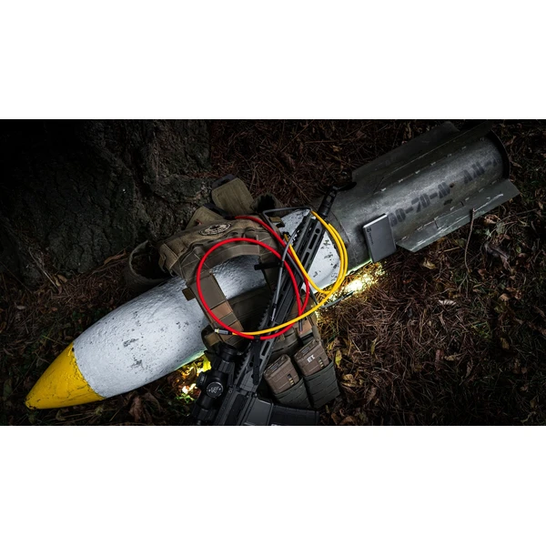 Tactical Fat Man 2.0 Cable USB-A/USB-C 1m Red - Smarty.cz