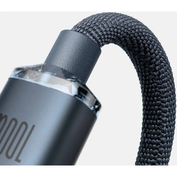 Baseus Crystal Shine USB-C/USB-C napájecí kabel 100W 2m černý - Smarty.cz