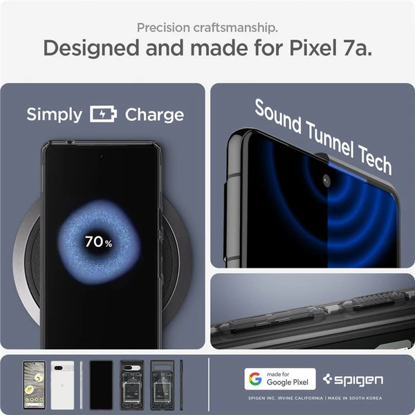Spigen Ultra Hybrid Zero One kryt Google Pixel 7a černý - Smarty.cz