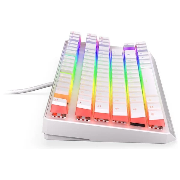 Endorfy Thock TKL Pudding Onyx klávesnice Kailh Red US bílá - Smarty.cz