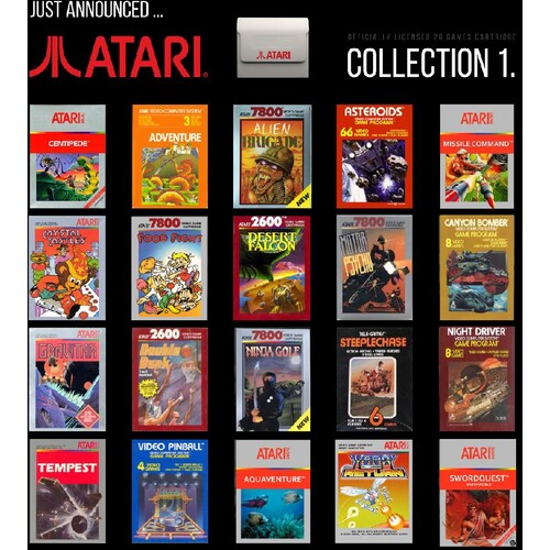 Home Console Cartridge 01. Atari Collection 1 (Evercade) | Smarty.cz
