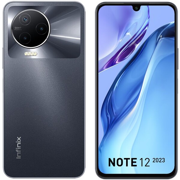 Infinix Note 12 2023 NFC 8GB/128GB Volcanic Grey - Smarty.cz