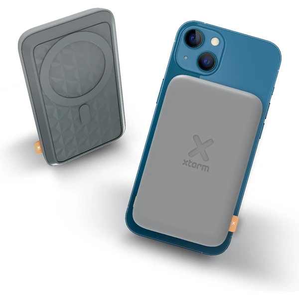 Xtorm Magnetic Wireless Power Bank 10000 mAh šedá - Smarty.cz