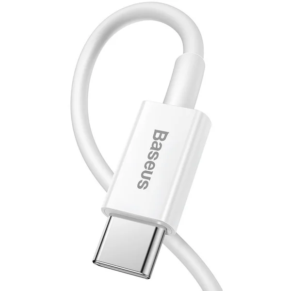 Baseus Superior USB-C/Lightning napájecí kabel 20W 1m bílý - Smarty.cz