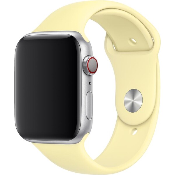 Apple Watch sportovní řemínek 44mm jemně žlutý - Smarty.cz