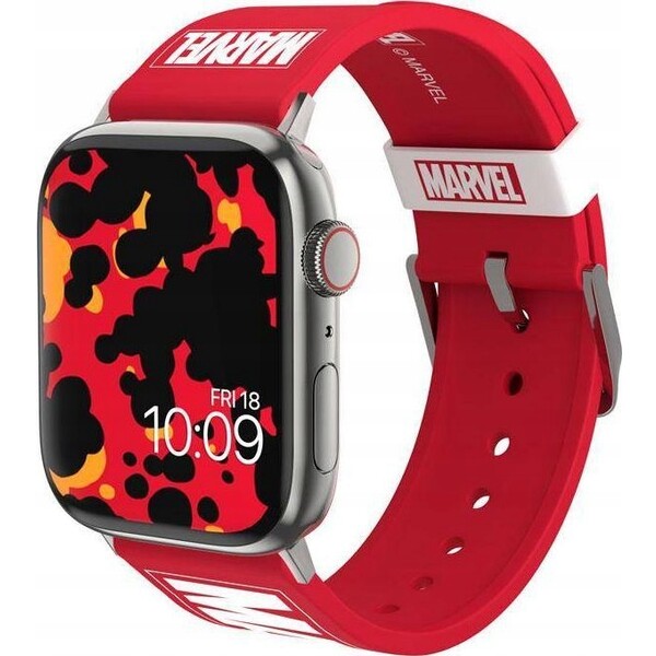 Moby Fox Marvel - Brick Logo řemínek pro Apple Watch (38/40/42/44 mm) a ...