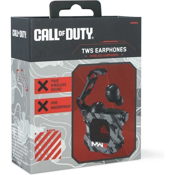 OTL bezdrátová sluchátka do uší TWS Call of Duty Modern Warfare 3 černé ...