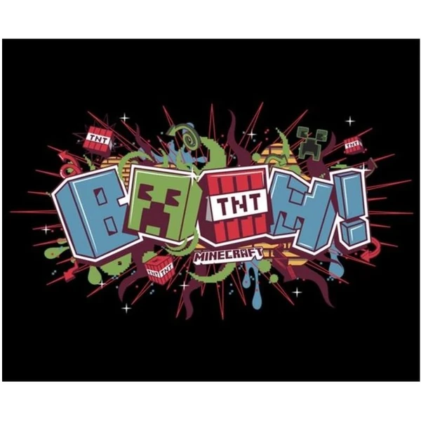 Tričko Minecraft - BOOM! M - Smarty.cz