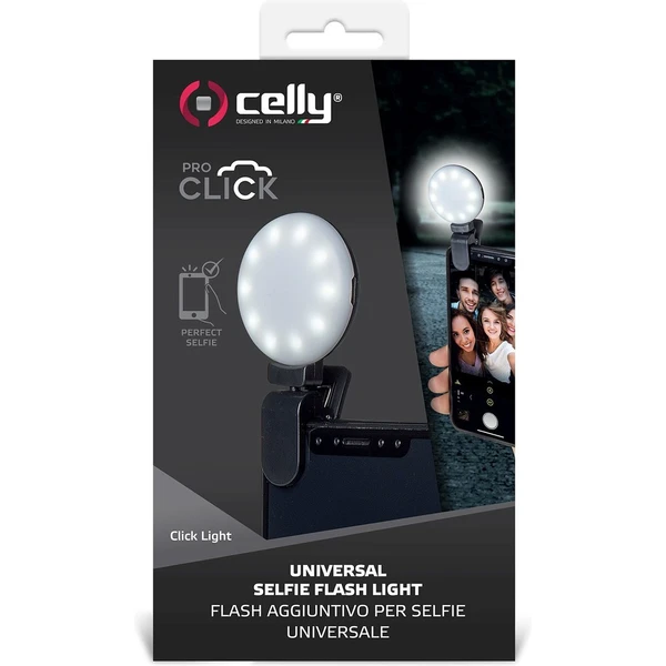 CELLY Click Light přídavný blesk na fotoaparát černý - Smarty.cz