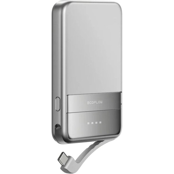 EcoFlow RAPID Magnetic Power Bank (5000mAh) stříbrná - Smarty.cz