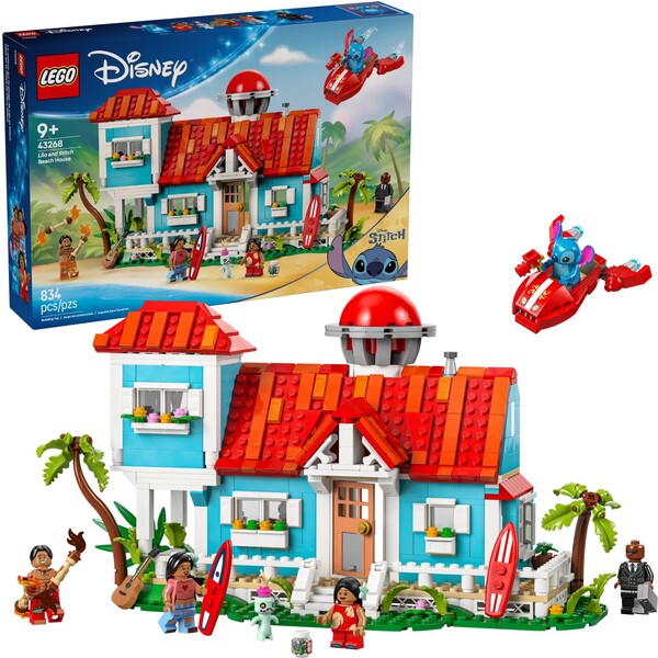 LEGO Disney 43268 Lilo a Stitch a domek na pláži - Smarty.cz