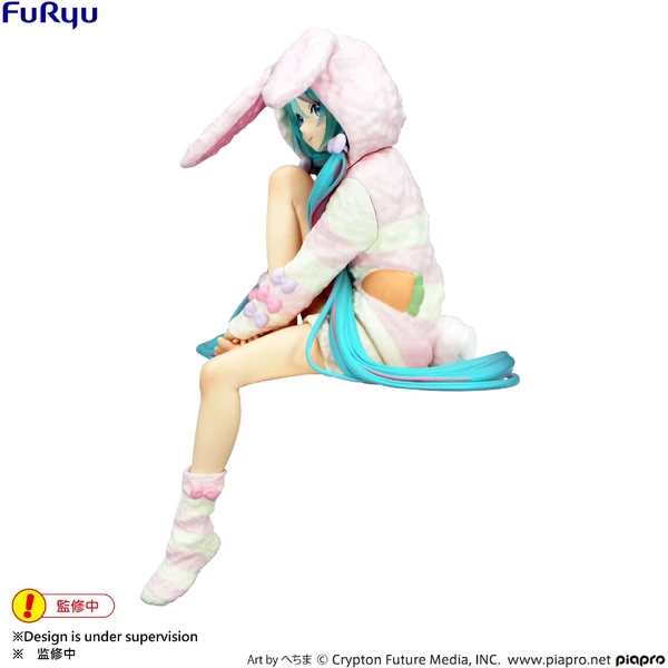 Figurka Furyu Noodle Stopper: Hatsune Miku - Rabbit Ear Hood Pajama 14 ...