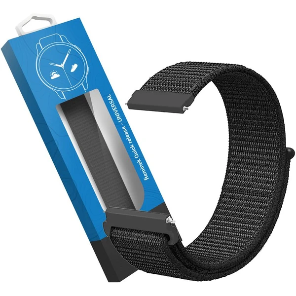 RhinoTech univerzální nylonový řemínek Quick Release 22mm černý - Smarty.cz